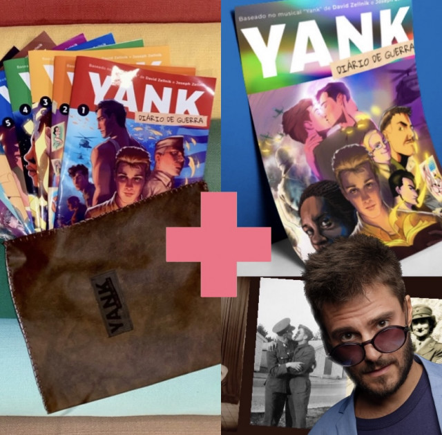 Benfeitoria - Quadrinhos: “Yank - Diário de Guerra”