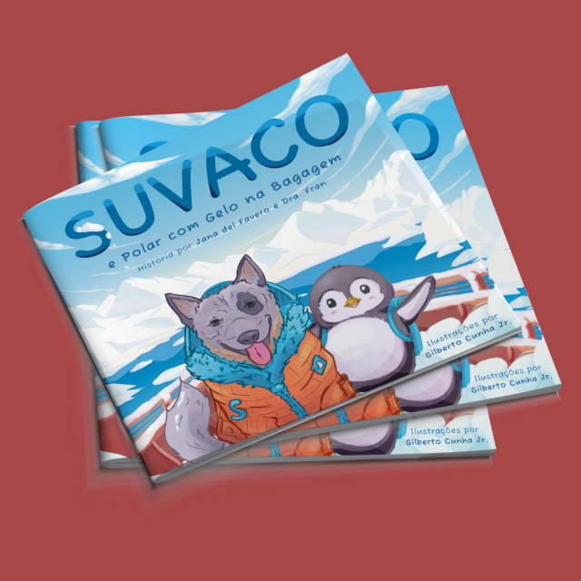 Benfeitoria - Livro infantil: Suvaco e Polar com gelo na bagagem